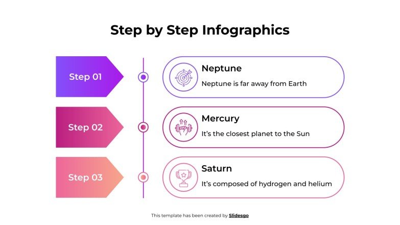 Step By Step Infographics Template