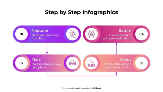Step By Step Infographics Template