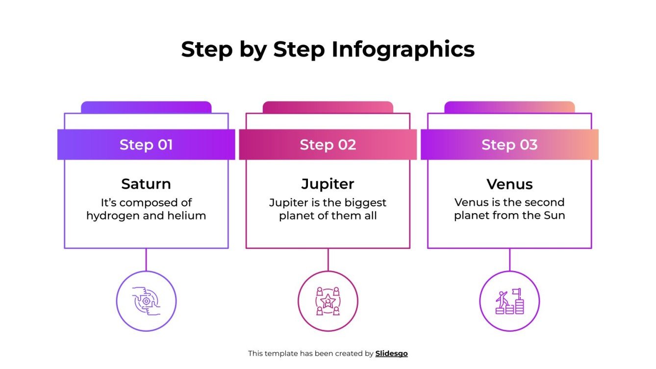 Step By Step Infographics Template