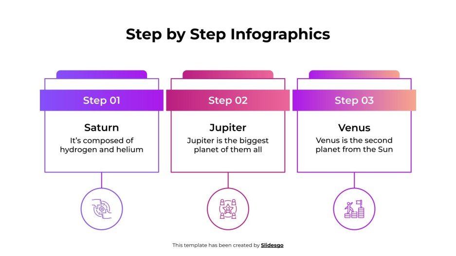 Step By Step Infographics Template