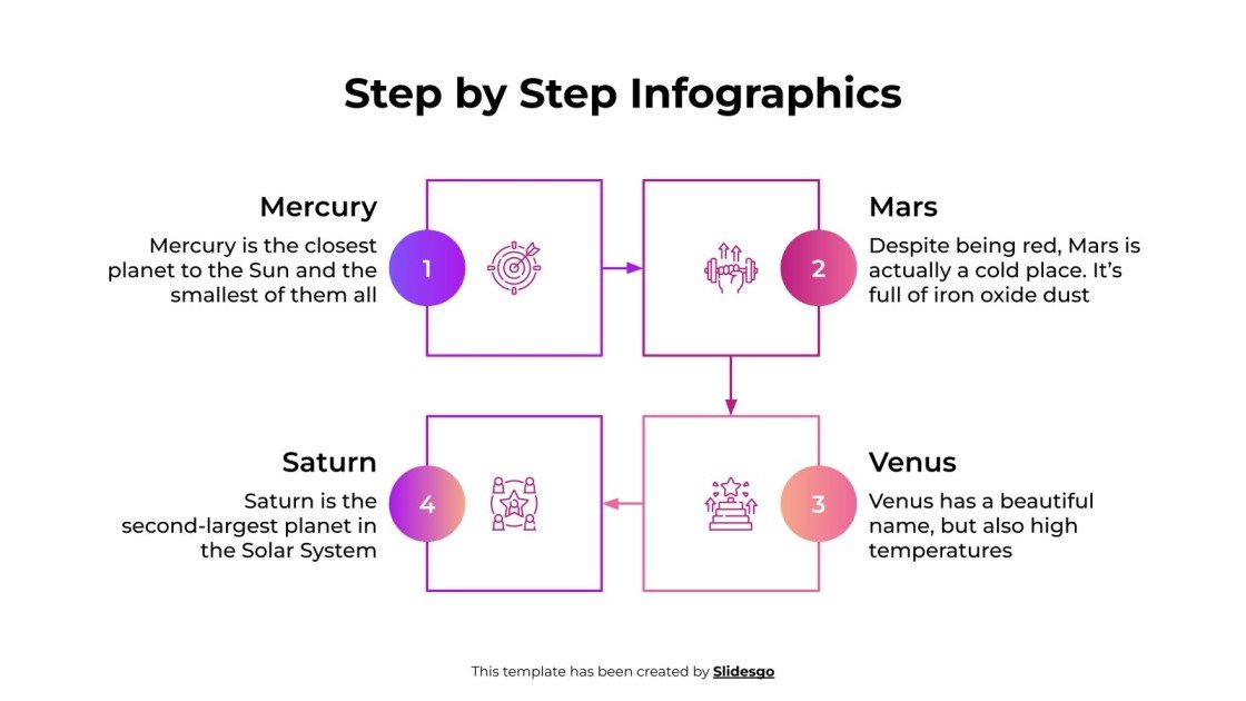 Step By Step Infographics Template