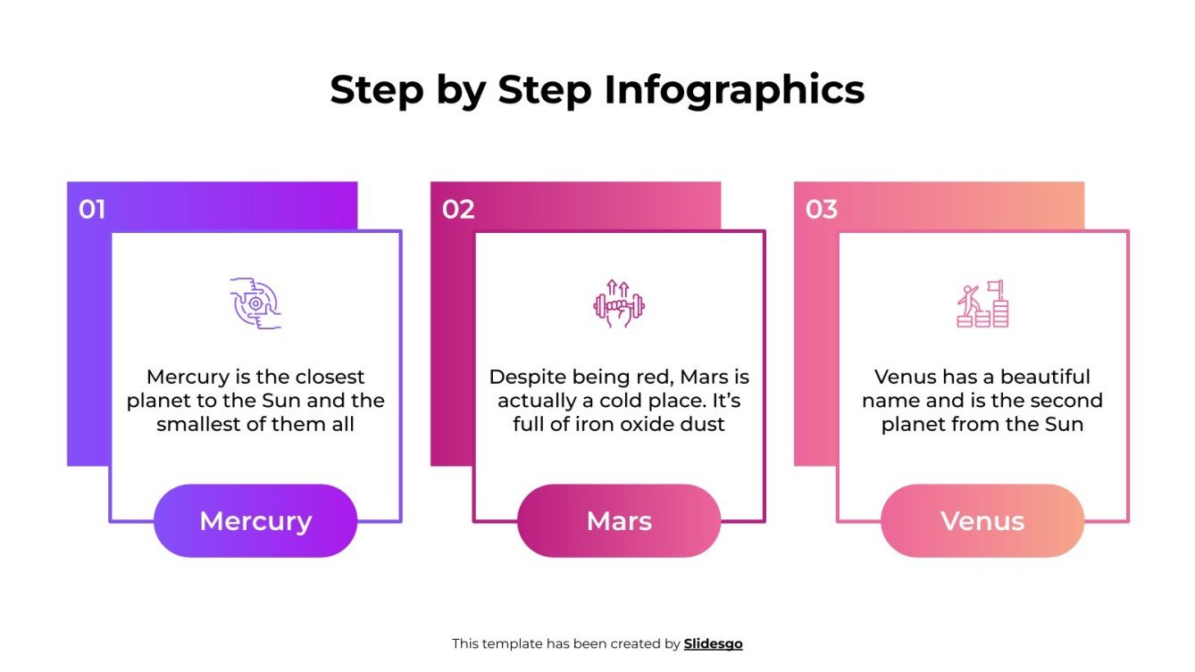 Step By Step Infographics Template