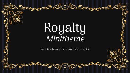 Free templates for Google Slides and PPT on Queens