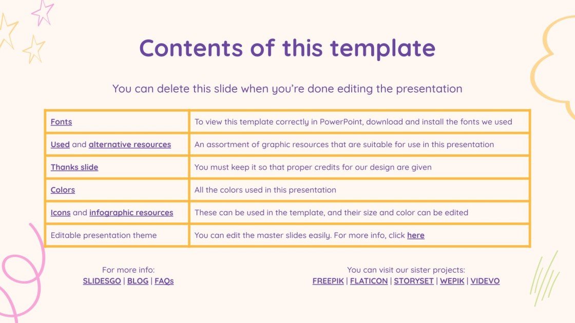 Cute Lovely Monsters Presentation