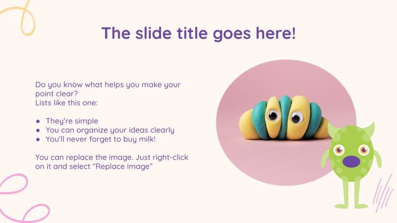 Cute Lovely Monsters Presentation