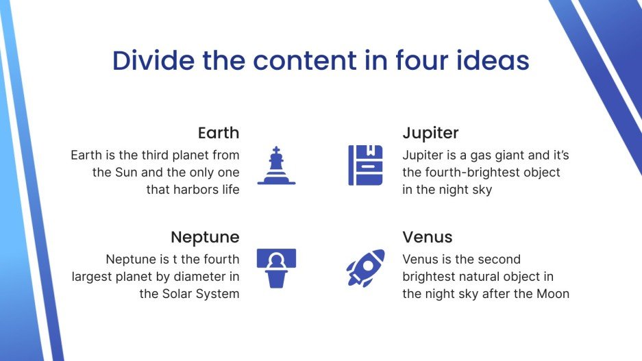 Blue Business Lesson Presentation