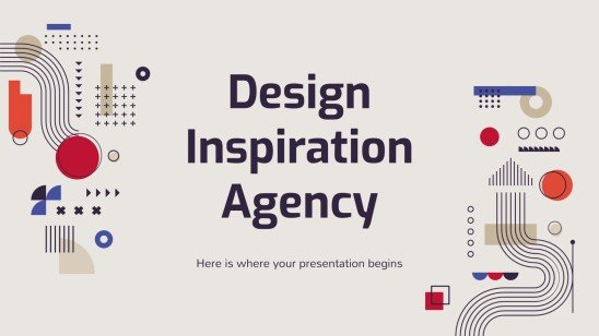 Modèles Google Slides et PowerPoint d'inspiration design