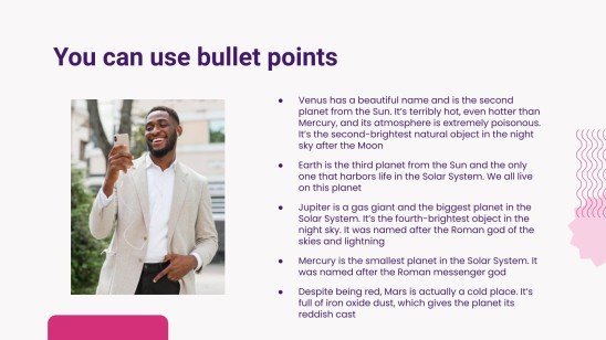 Design Inspiration Theme for Business Presentation