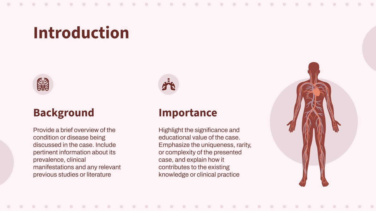 Anatomy & Physiology Case Report Presentation