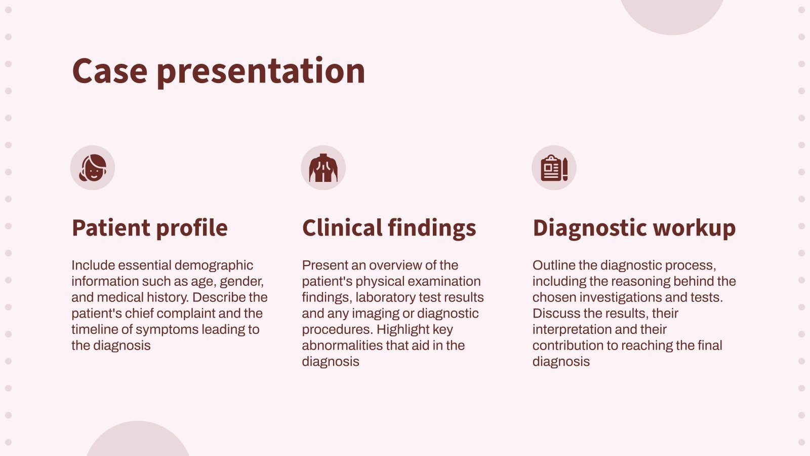 Anatomy & Physiology Case Report Presentation