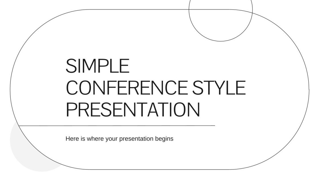 Free Google Slides & PowerPoint templates about conferences