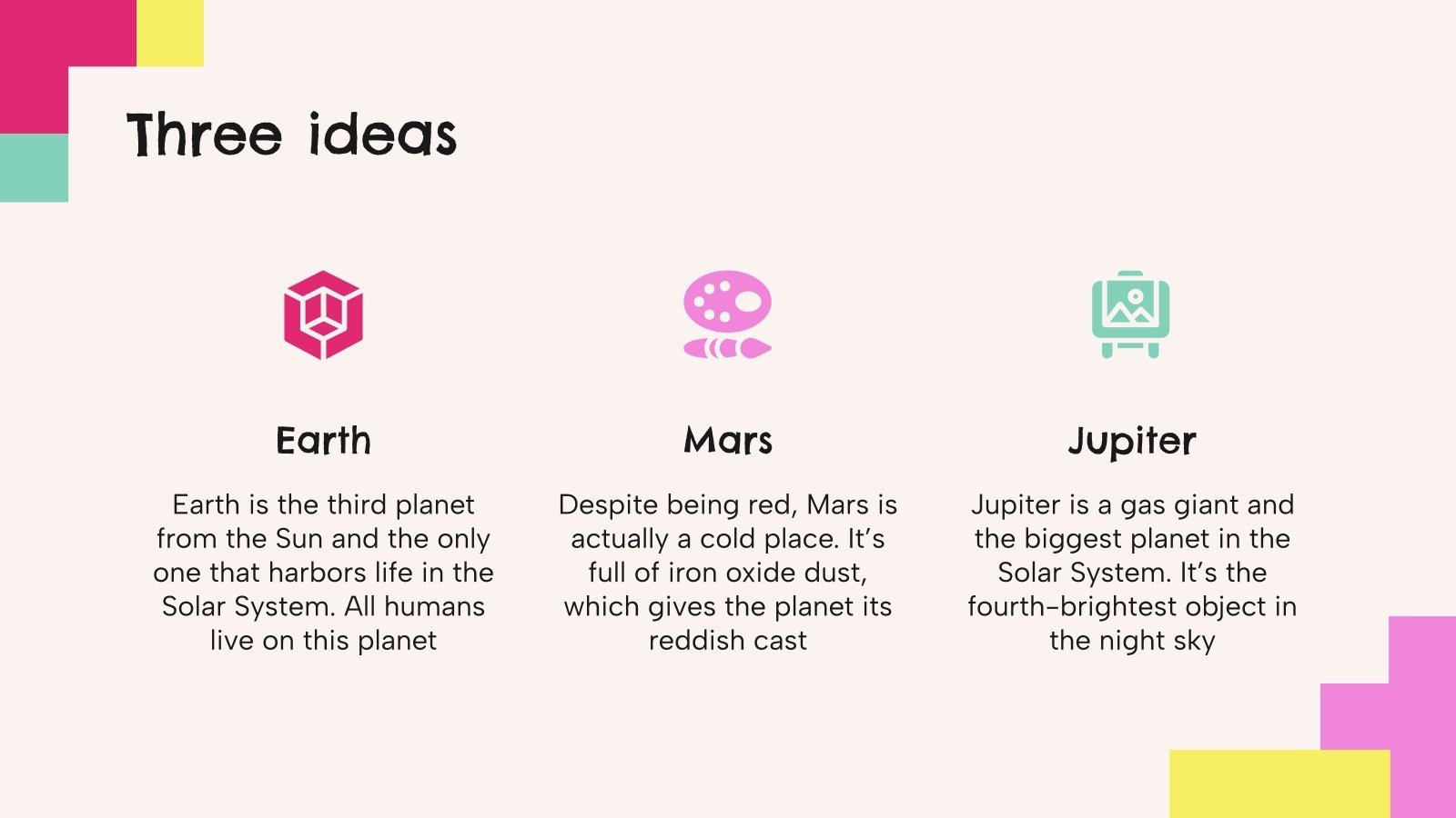 Building Blocks Theme for Kids Presentation