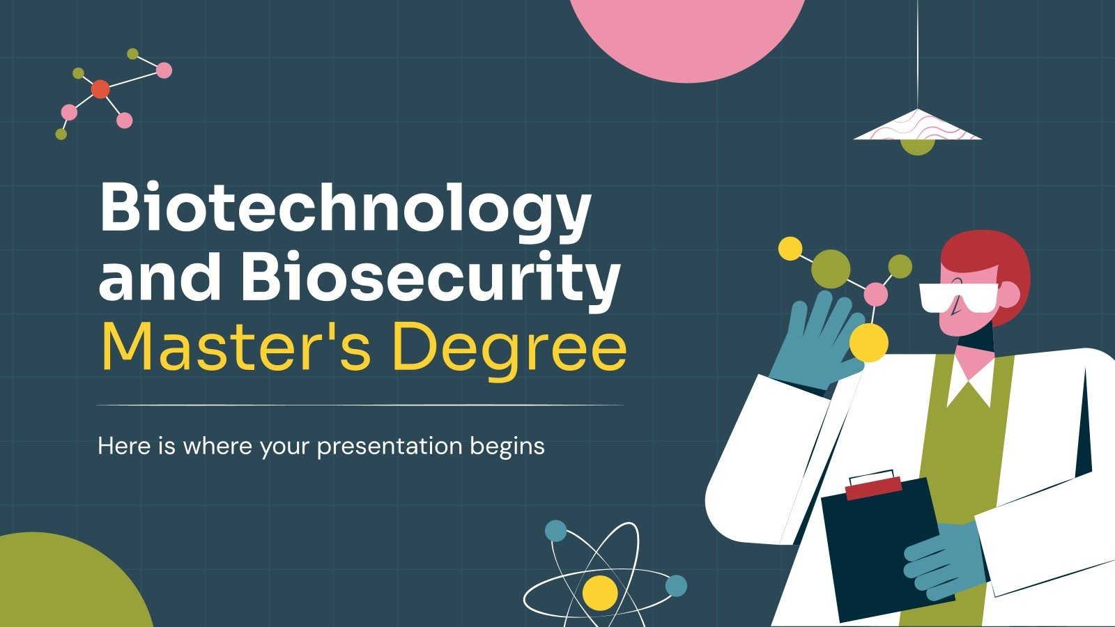 Biotechnology and Biosecurity Master's Degree Presentation