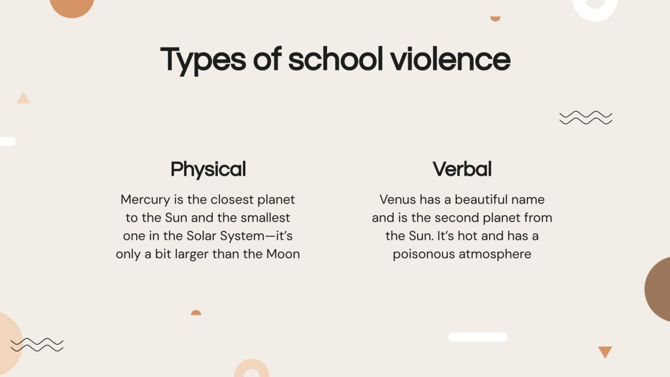 Preventing and Managing School Violence Presentation