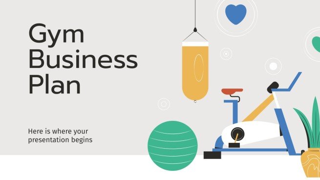 Free Google Slides & PowerPoint templates about the gym