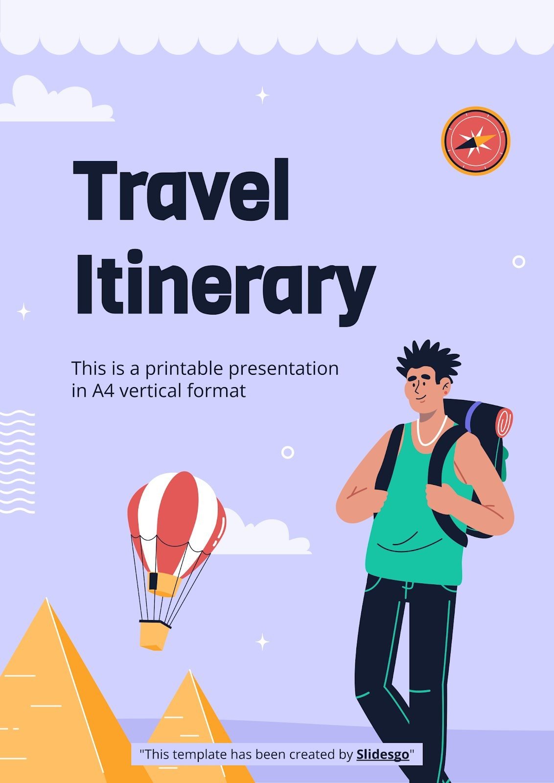 Google Slides & PowerPoint templates for travel guides