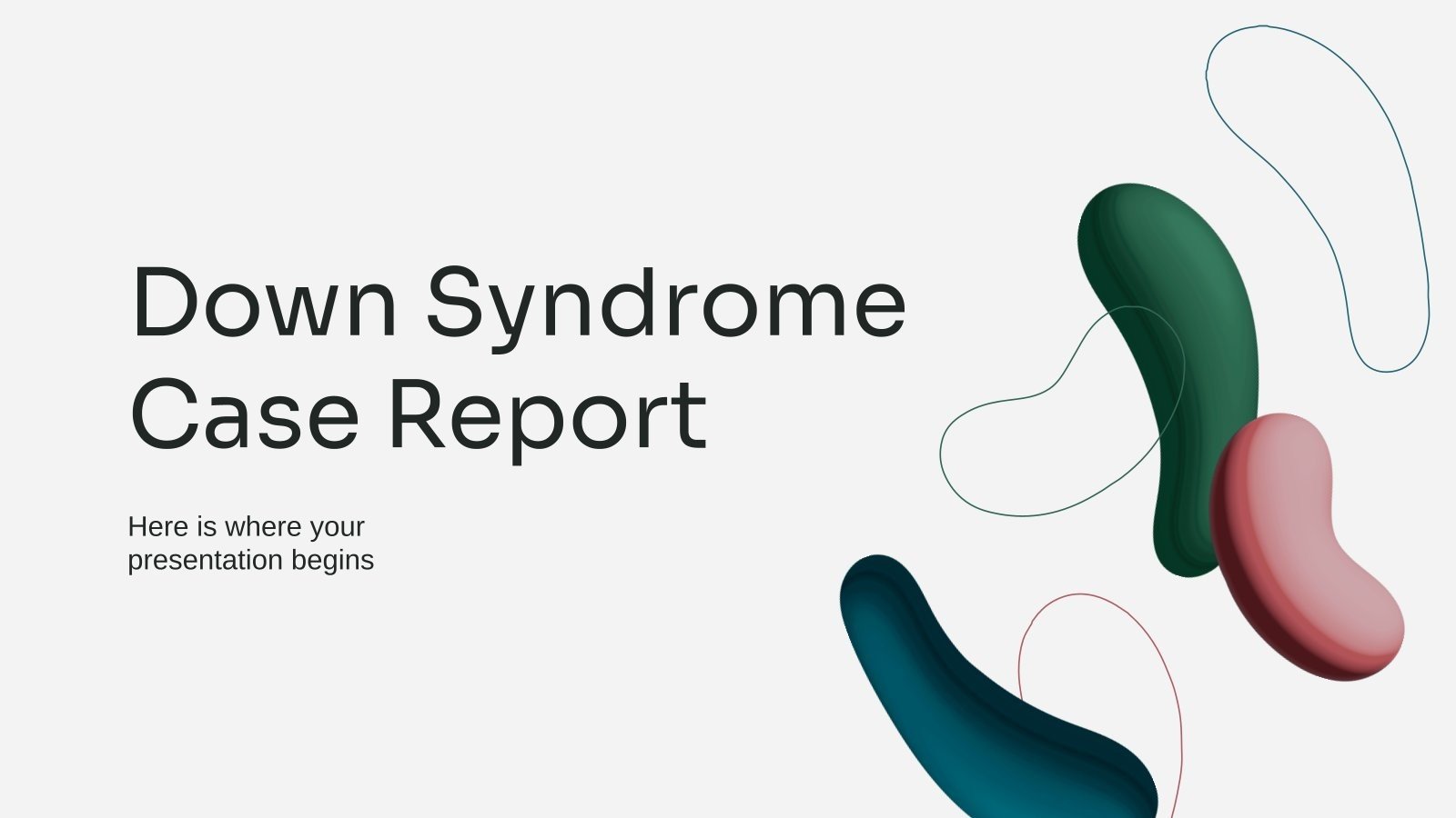 Presentación Informe de caso de síndrome de Down