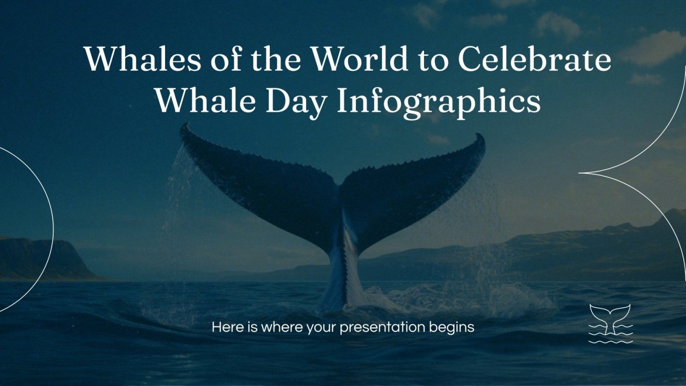 Whales of the World to Celebrate Whale Day Infographics Presentation
