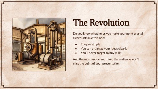 Social Studies Subject for High School: Industrial Revolution Presentation