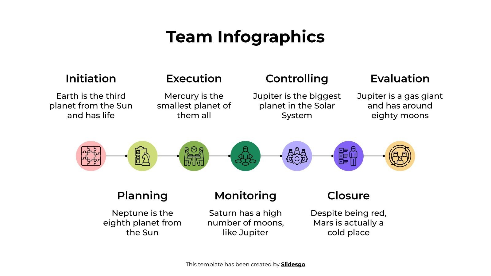 Team Infographics Template