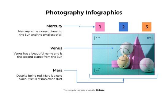 Photography Infographics Template
