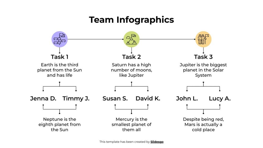 Team Infographics Template
