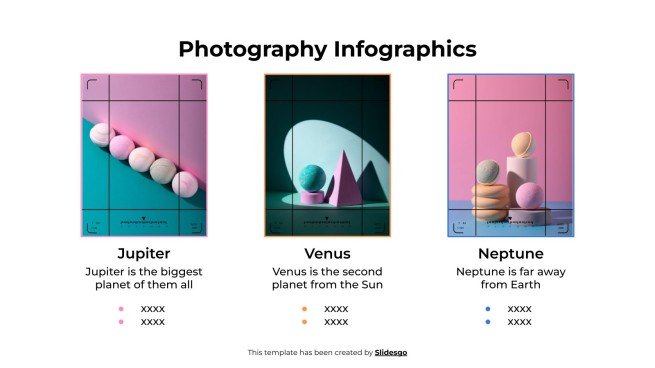 Photography Infographics Template