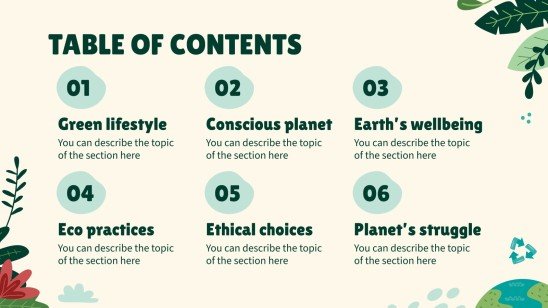 Conscious Consumption and Environmental Degradation Presentation