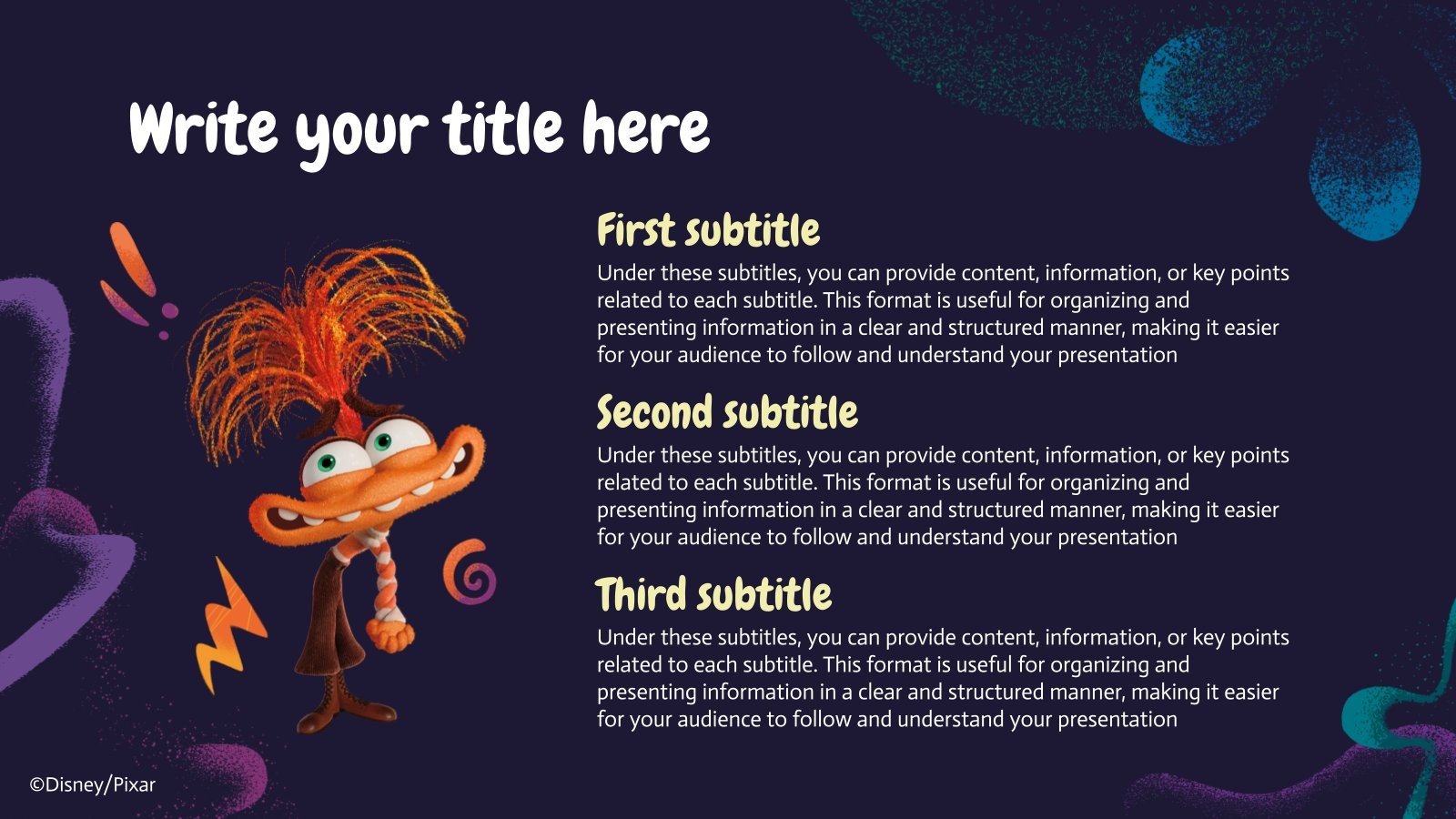 Inside Out 2 - Emotional Intelligence Presentation