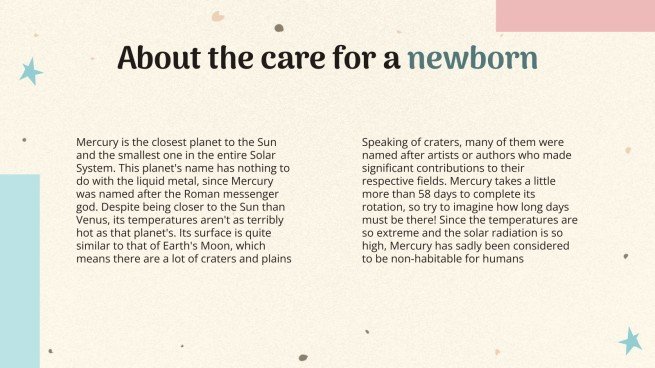 Newborn Care Presentation