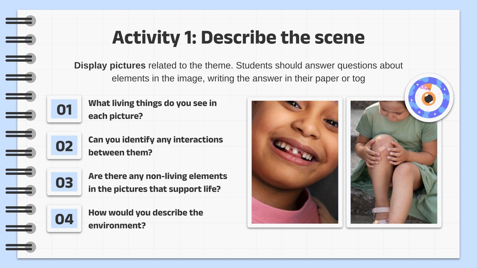 Anatomy & Physiology Lesson for Elementary Presentation