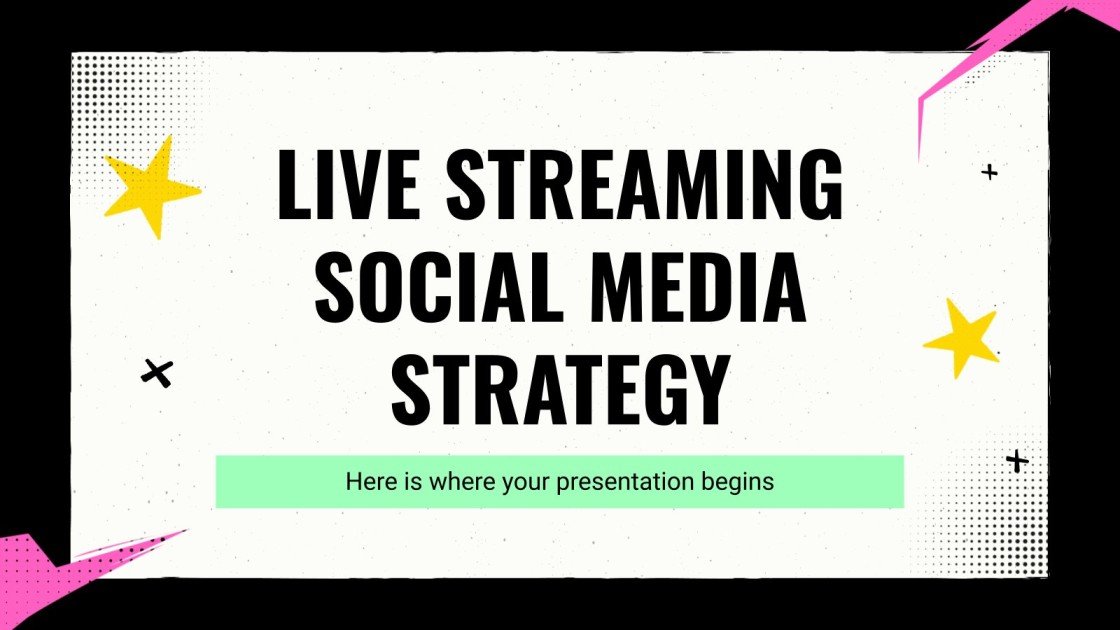 Live Streaming Social Media Strategy Presentation