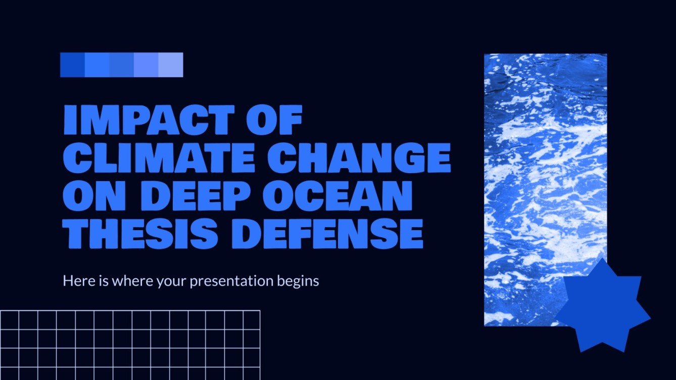 Impact of Climate Change on Deep Ocean Thesis Defense Presentation