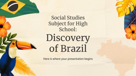 Social Studies Subject for High School: Discovery of Brazil Presentation