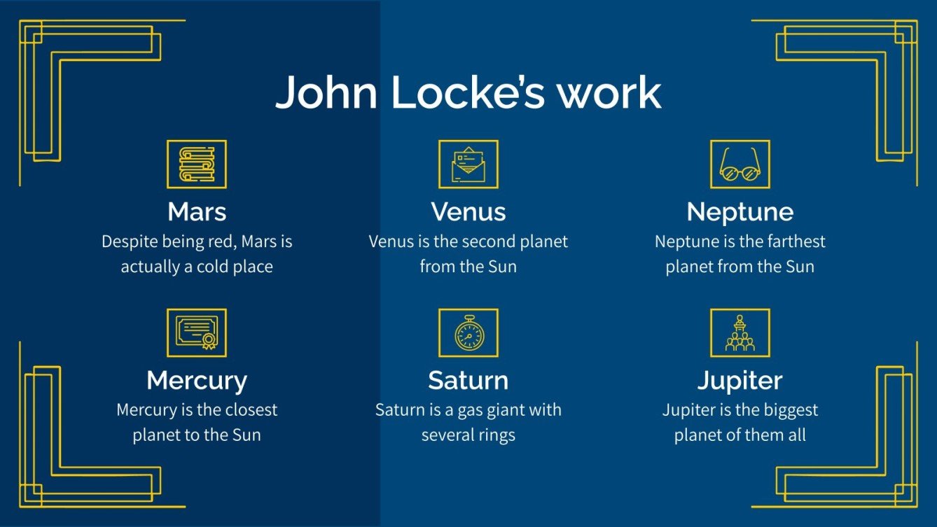 The philosopher John Locke Presentation