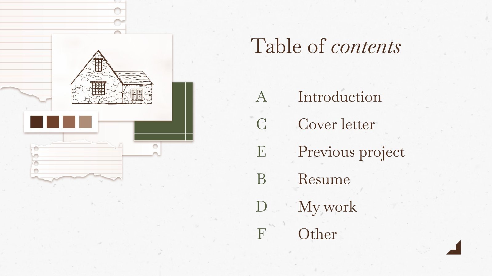 Farmhouse Decor Portfolio Presentation