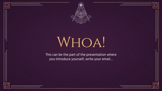Freemasonry Presentation
