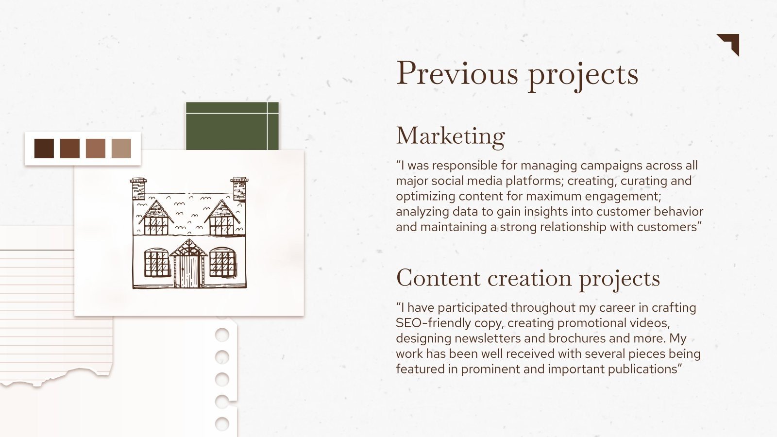 Farmhouse Decor Portfolio Presentation