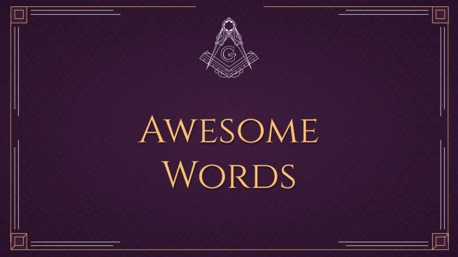 Freemasonry Presentation