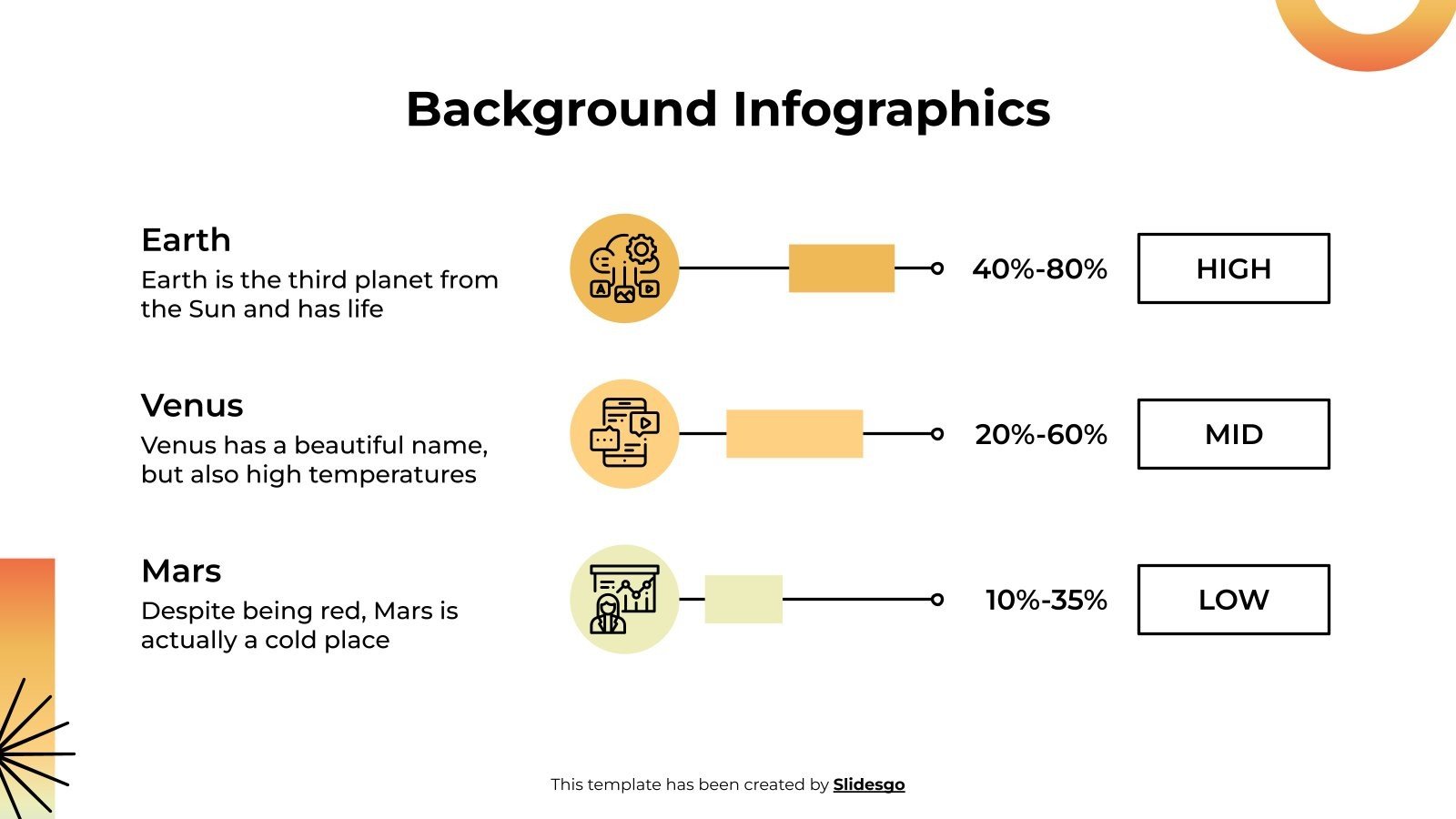 Background Infographics Template