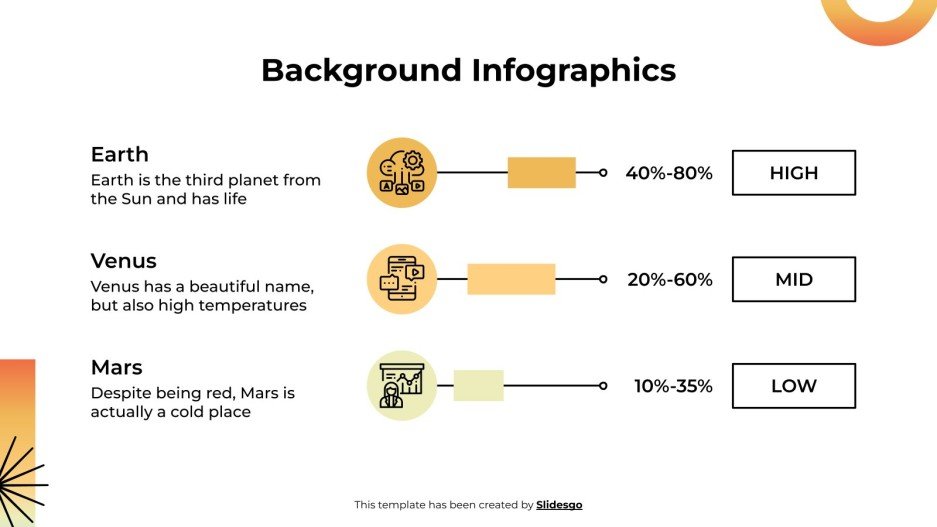 Background Infographics Template