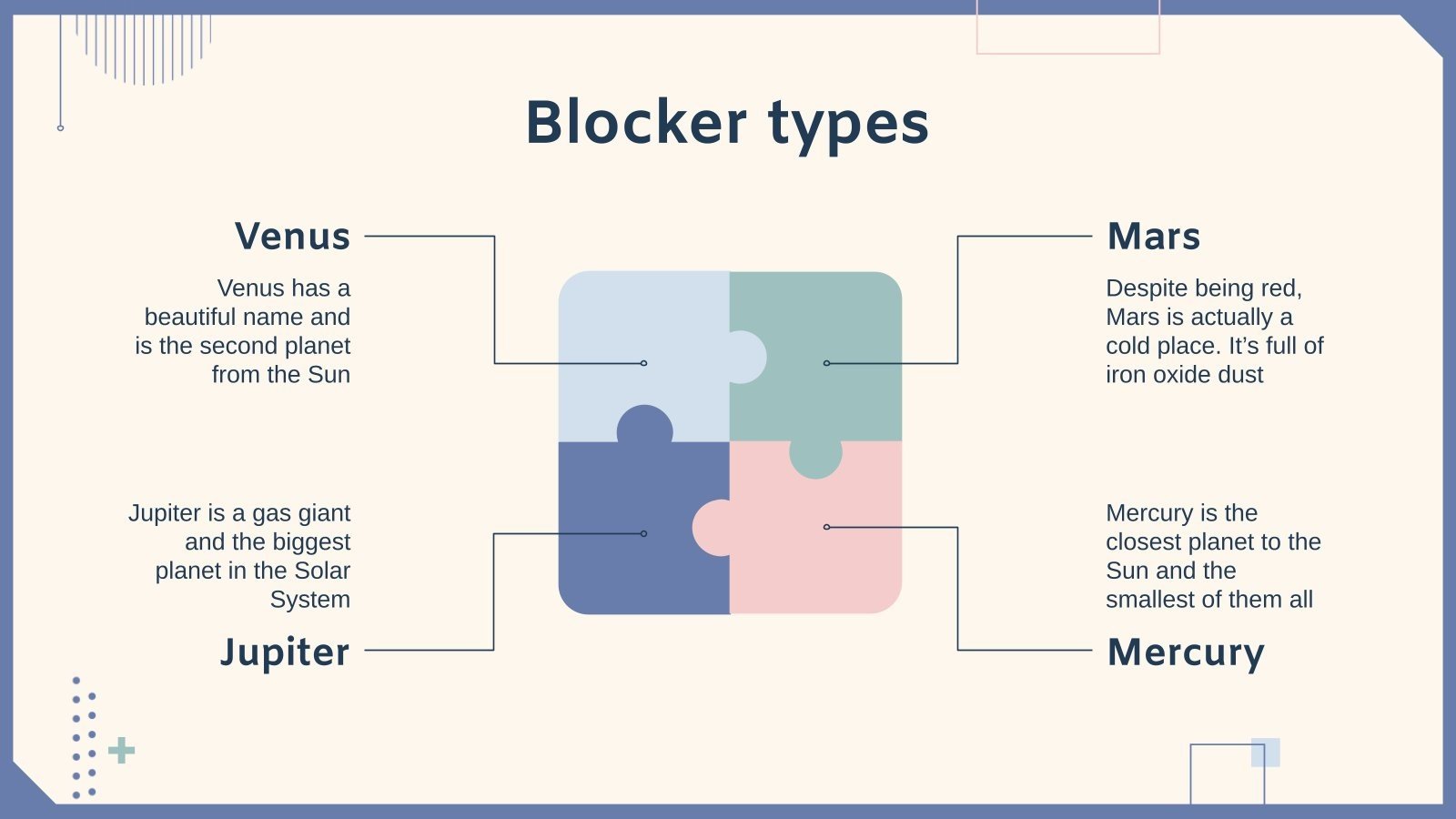 Medical 4 Blocker Template Theme Presentation