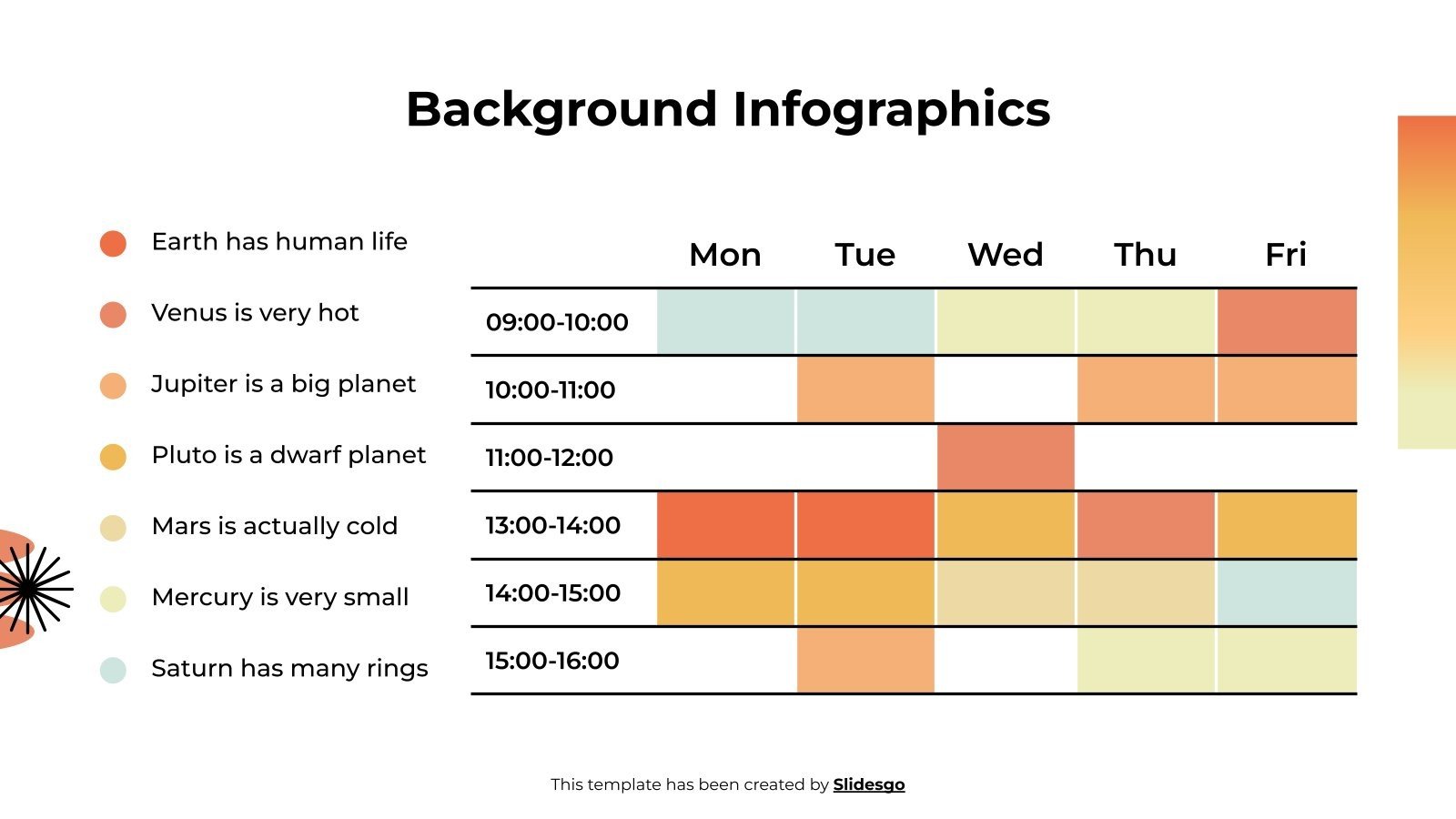 Background Infographics Template