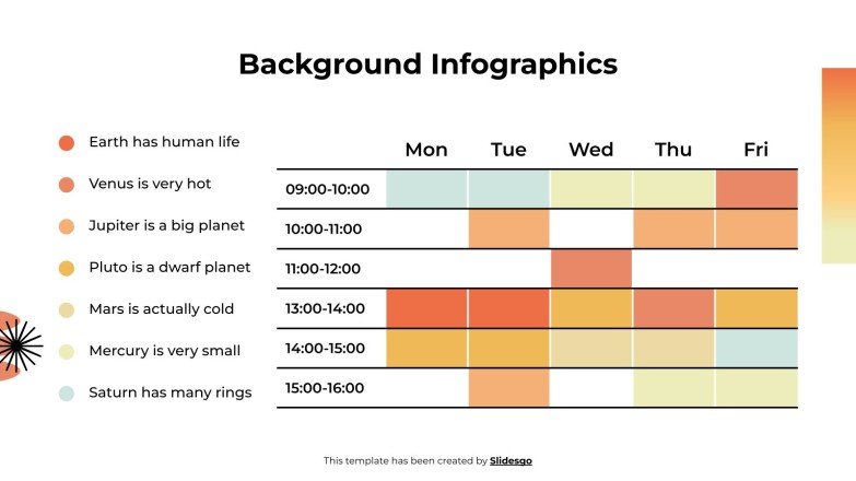 Background Infographics Template