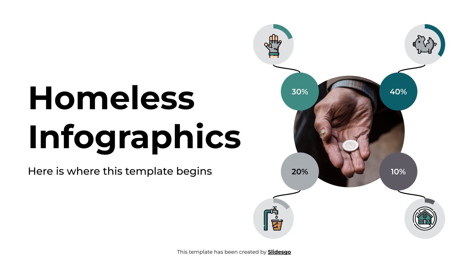 Presentación Infografías para personas sin hogar