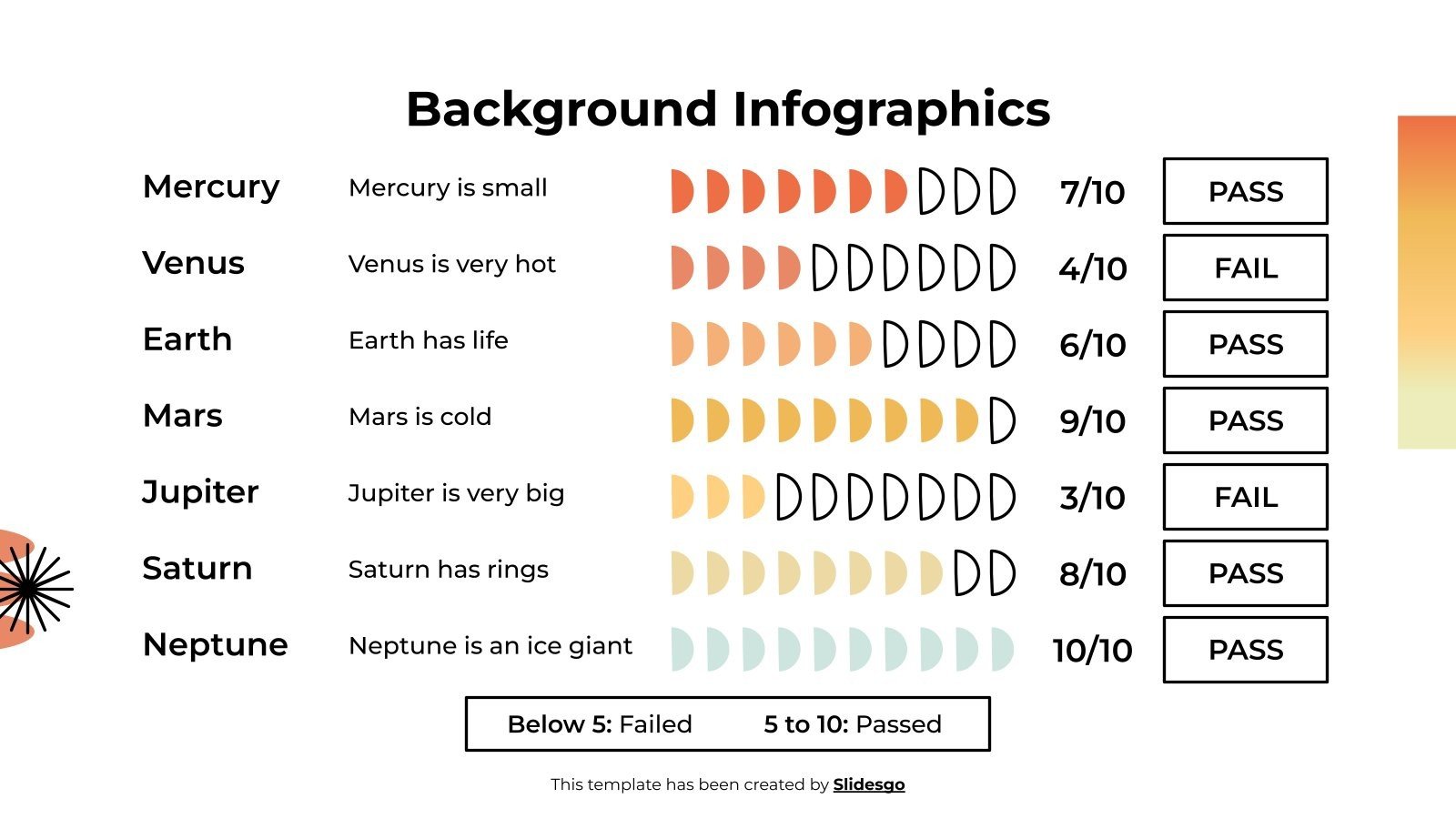Background Infographics Template