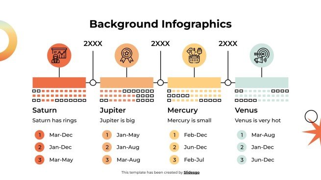 Background Infographics Template