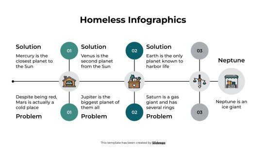 Homeless Infographics Template