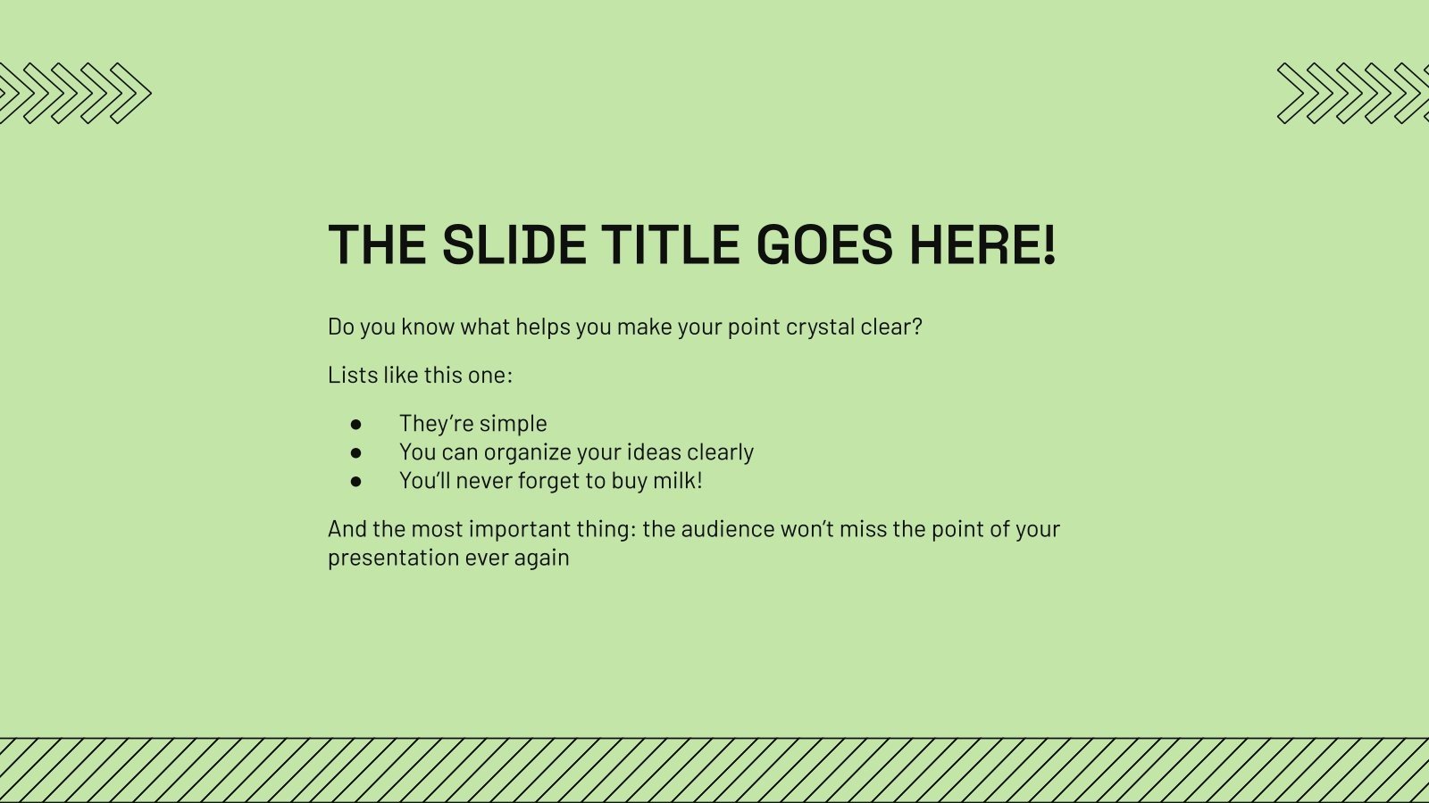 Process Map for Marketing Presentation