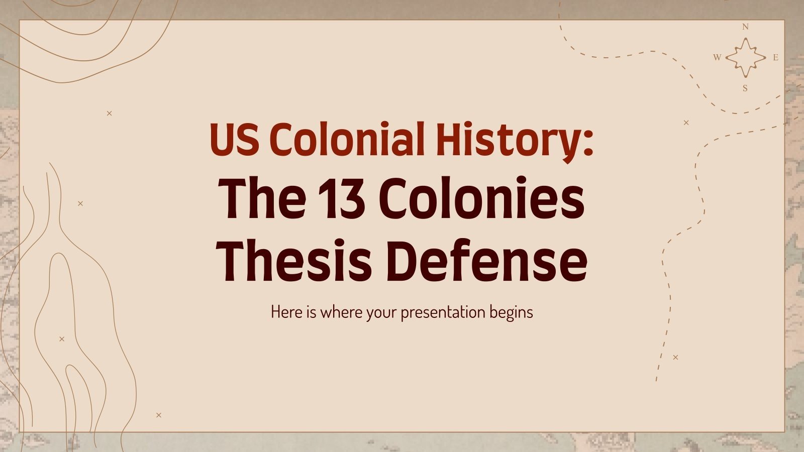 US Colonial History: The 13 Colonies Thesis Defense Presentation